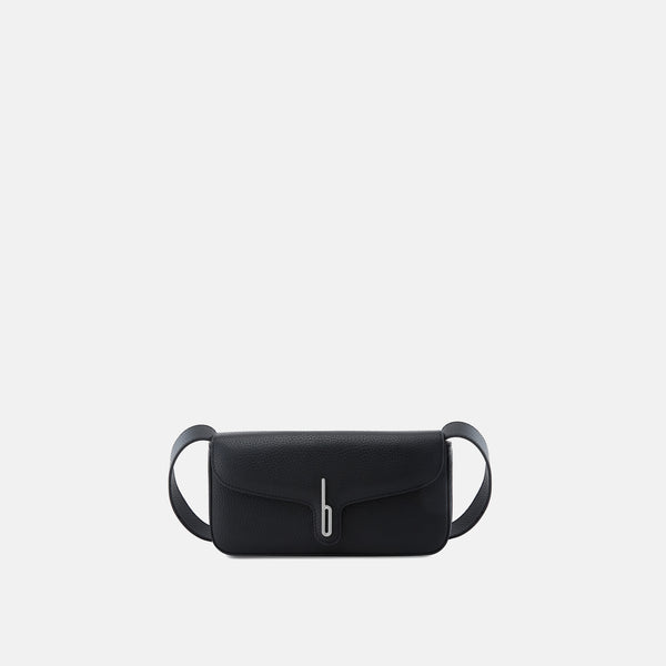 CLAUDIA CROSSBODY PEBBLE BLACK
