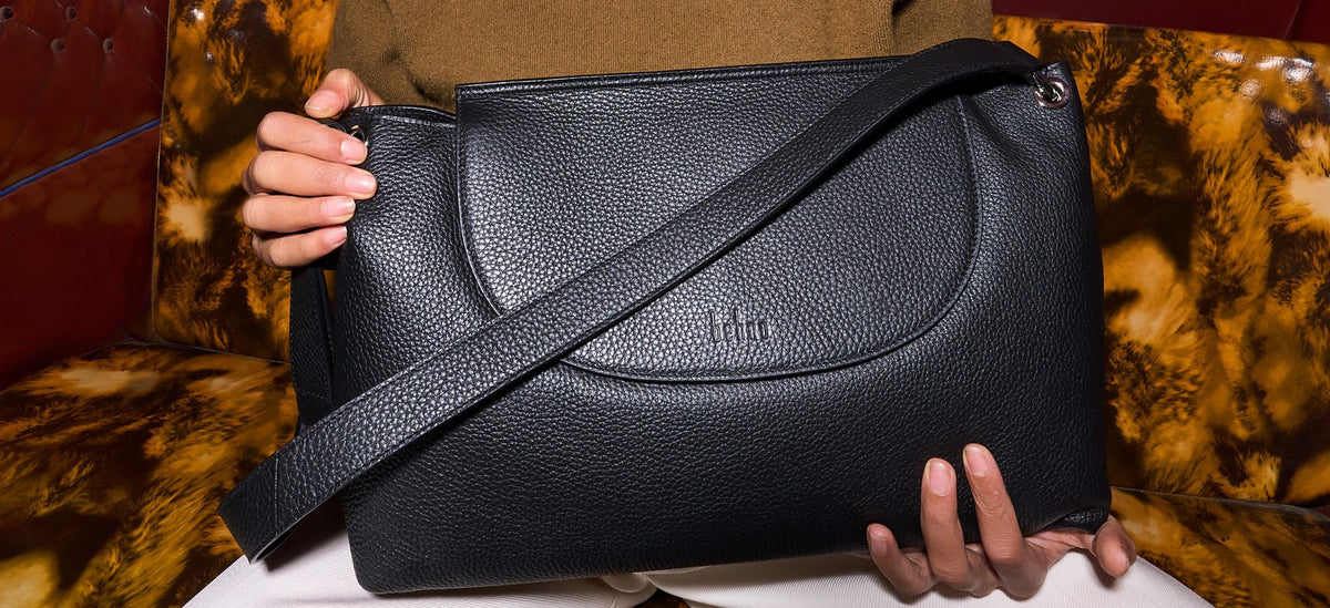 Pebbled Leather Explained: Why Texture Matters in Conscious Luxury